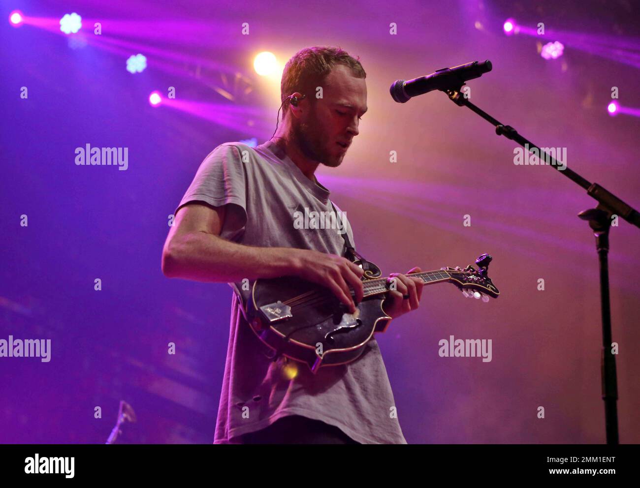 Brian Macdonald with Judah & the Lion performs during the ALT 105.7 ...