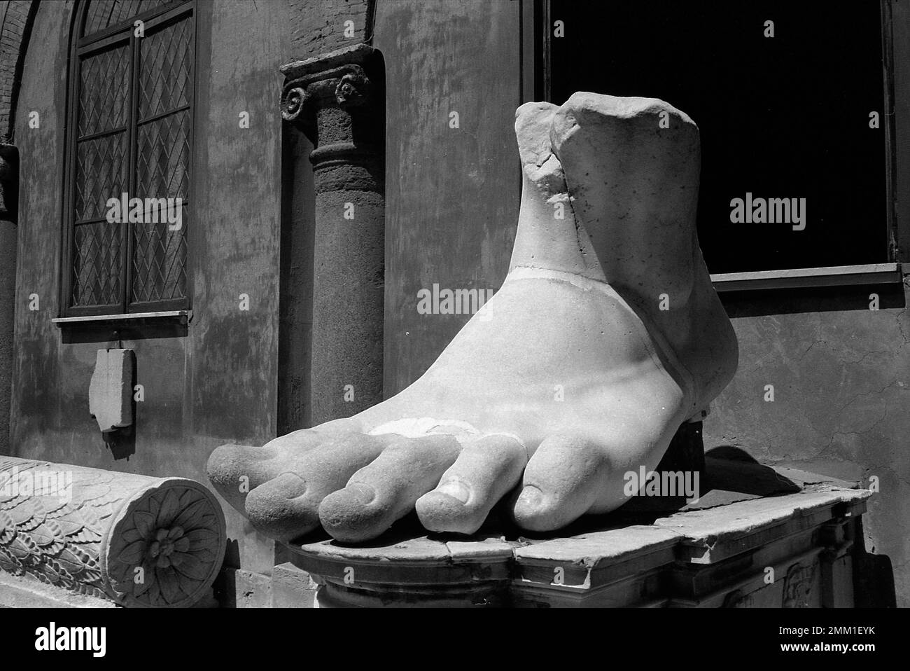 Foot rome Black and White Stock Photos & Images - Alamy
