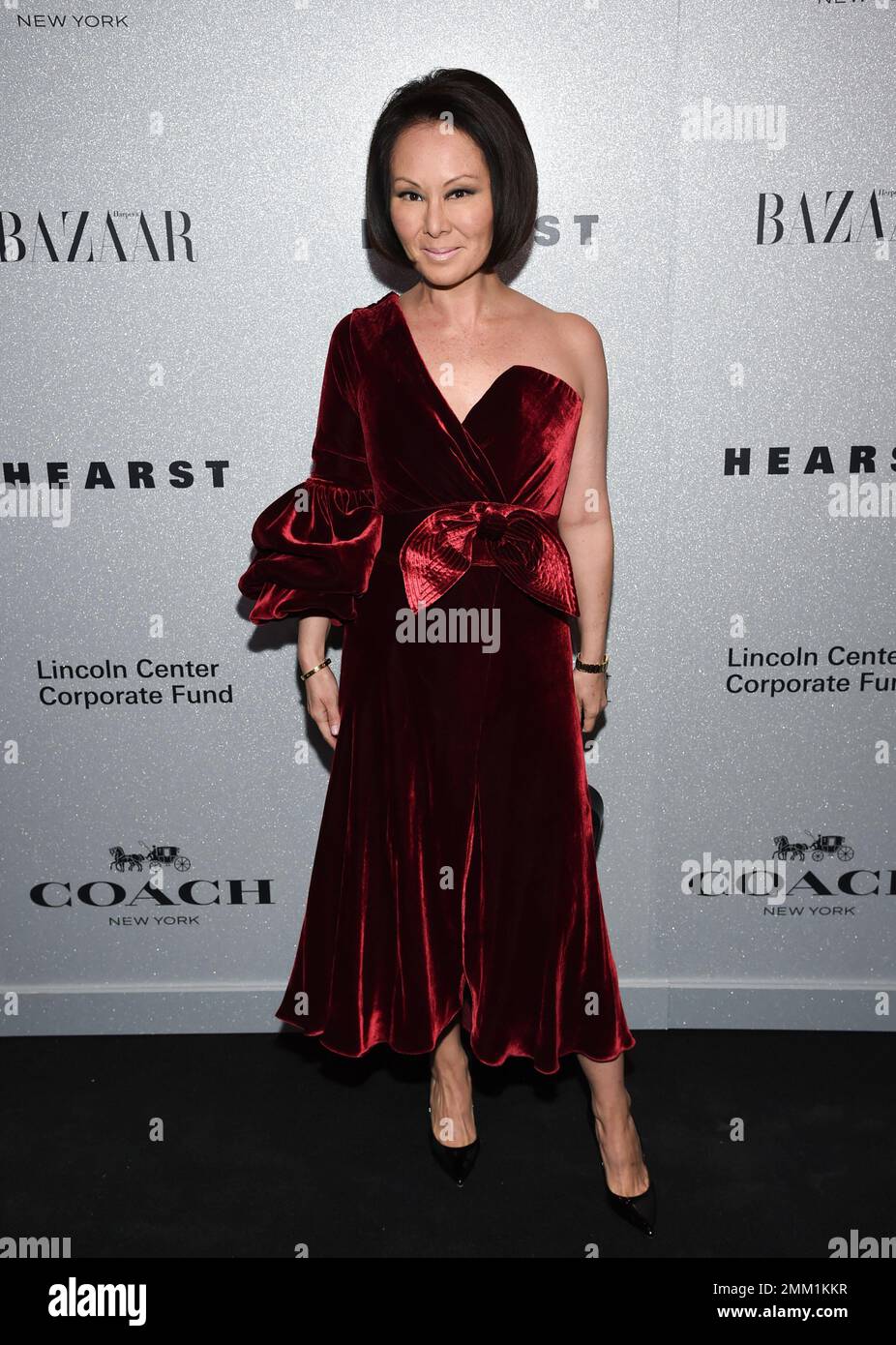 Alina Cho attends the Lincoln Center Corporate Fund fashion gala honoring Coach at Alice Tully ...