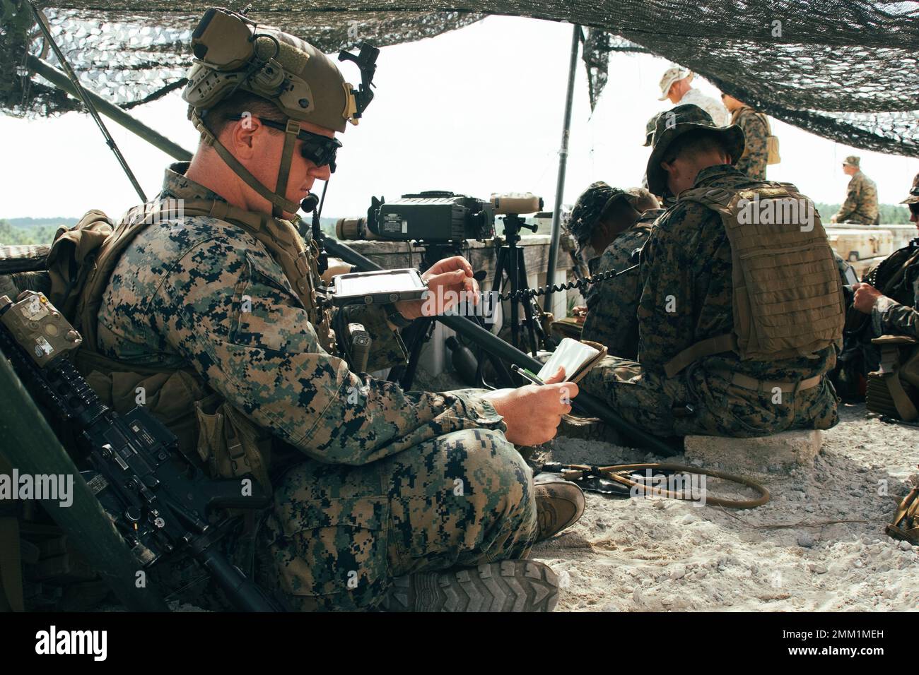 U.S. Marine Corps Sgt. Cody Domangue, a joint terminal attack ...