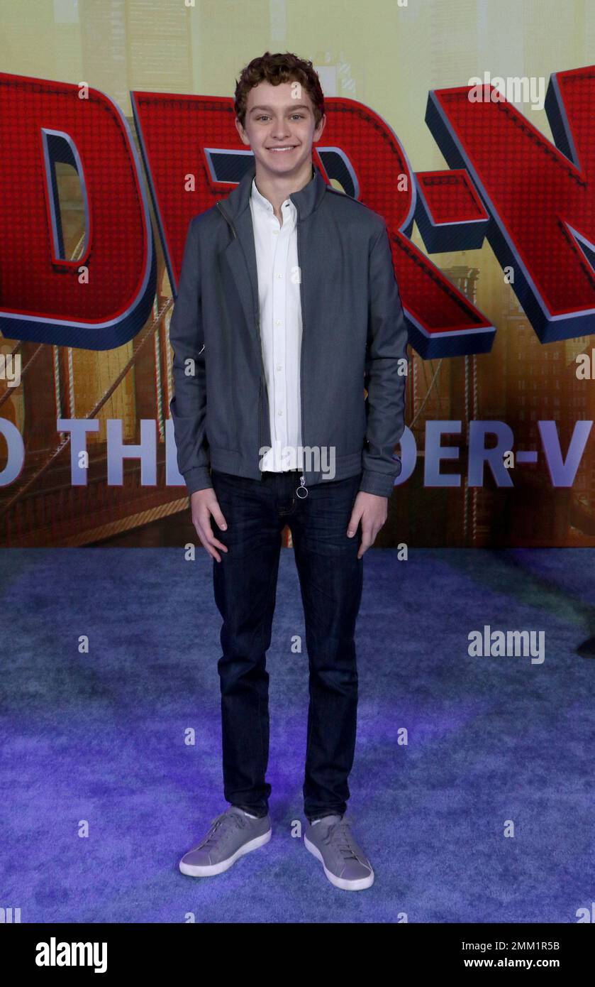 Gavin Lewis arrives at the World Premiere of "Spider-Man: Into the ...