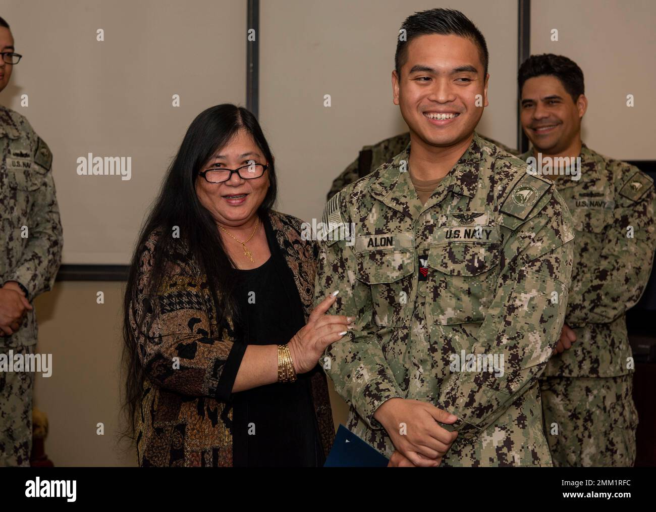 ASAN, Guam (Sept. 13, 2022) - Yeoman 1st Class Arvin Alon, from Dededo ...