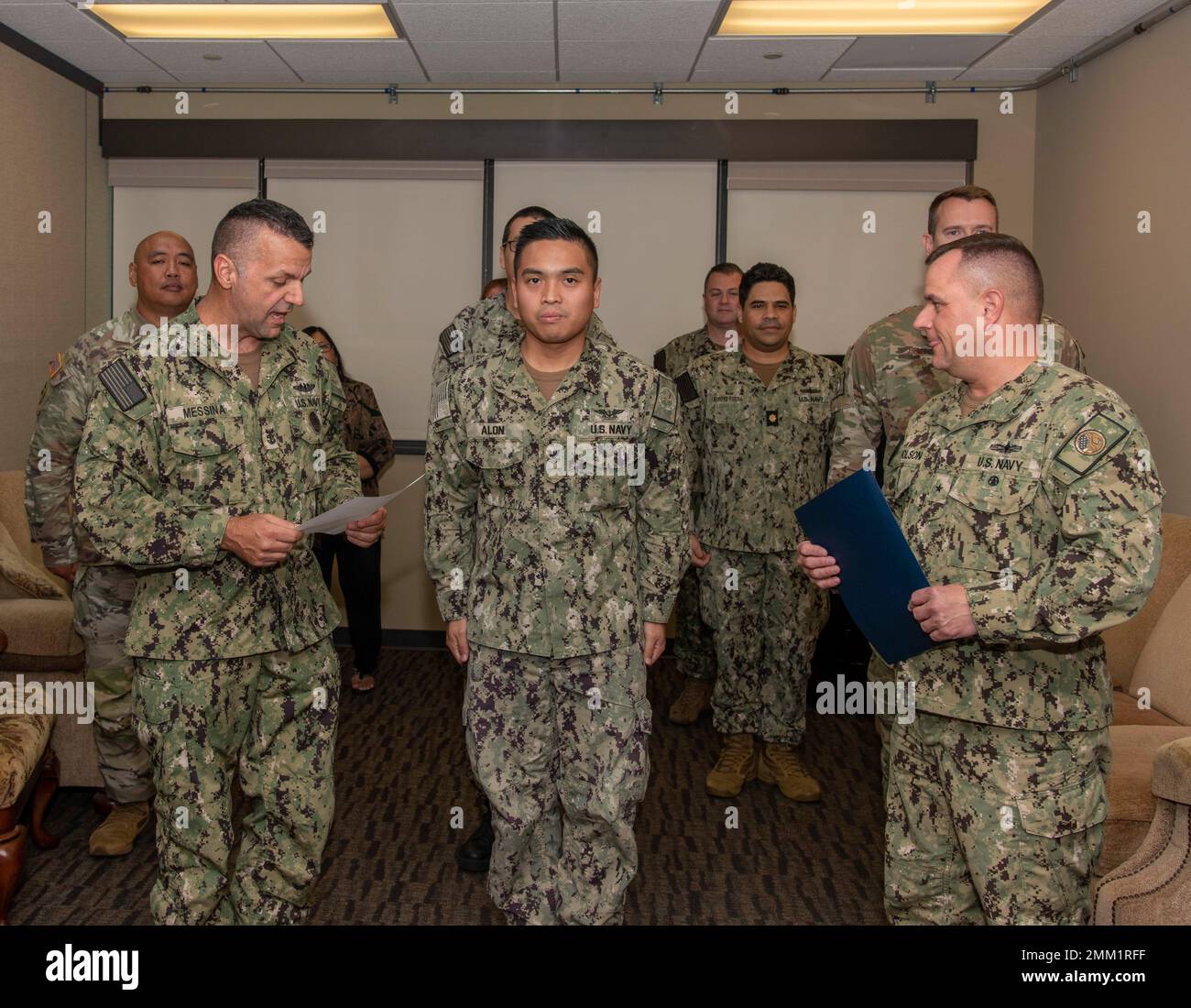 ASAN, Guam (Sept. 13, 2022) - Yeoman 1st Class Arvin Alon, from Dededo ...