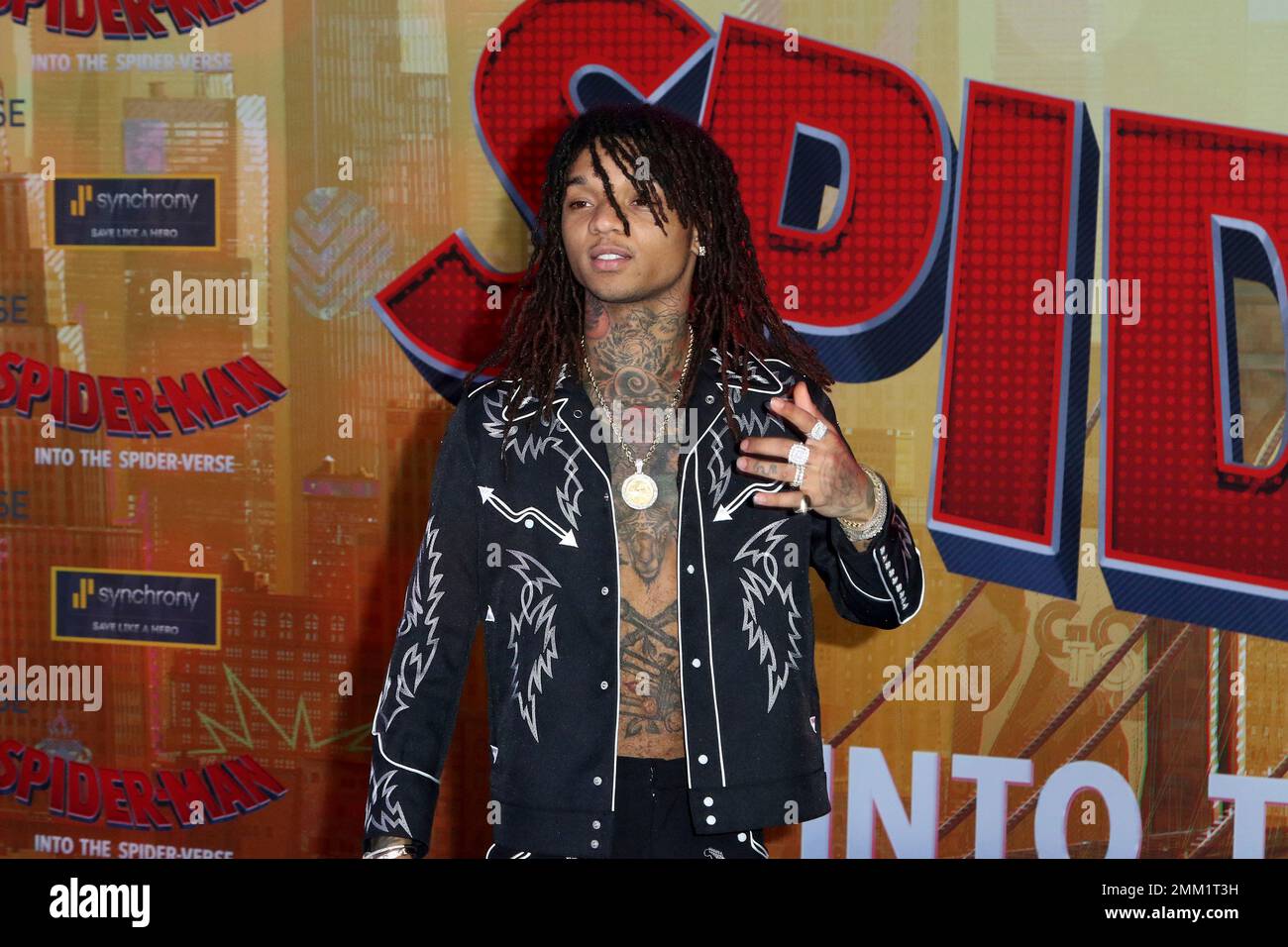 Swae Lee arrives at the World Premiere of "Spider-Man: Into the Spider ...