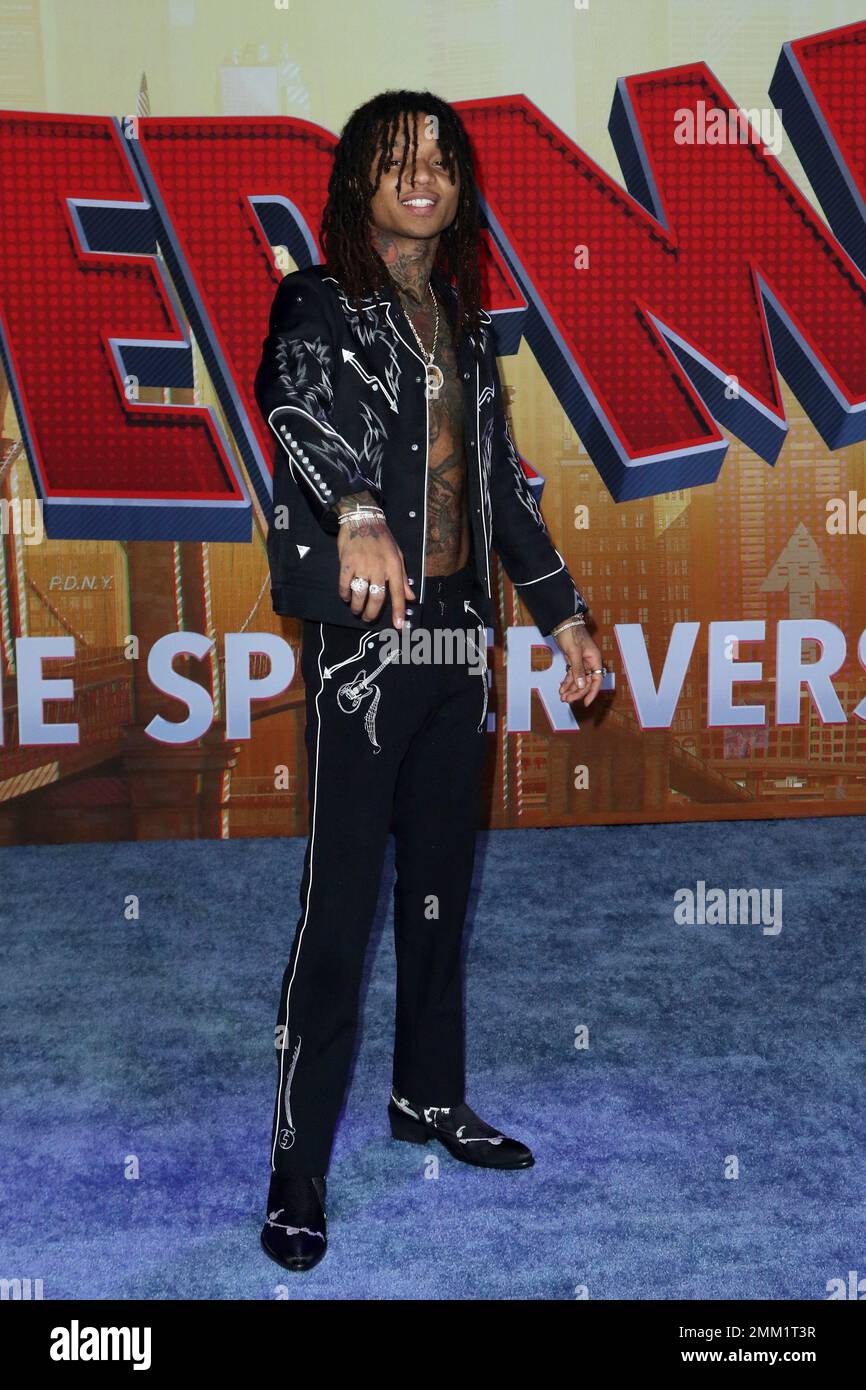 Swae Lee arrives at the World Premiere of "Spider-Man: Into the Spider ...