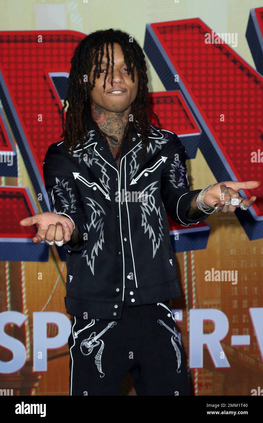 Swae Lee arrives at the World Premiere of "Spider-Man: Into the Spider ...
