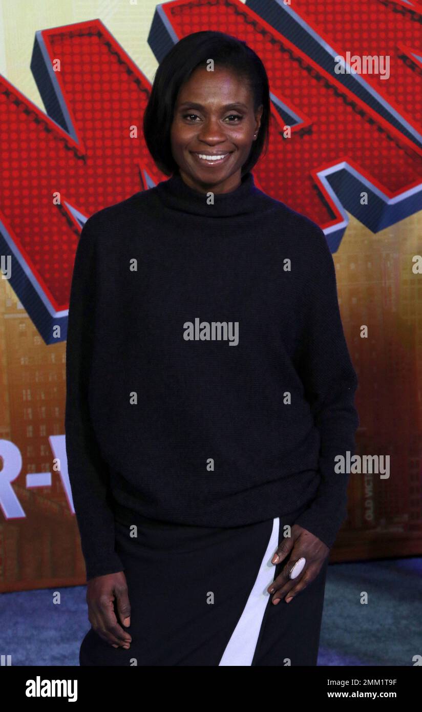 Adina Porter arrives at the World Premiere of "Spider-Man: Into the ...