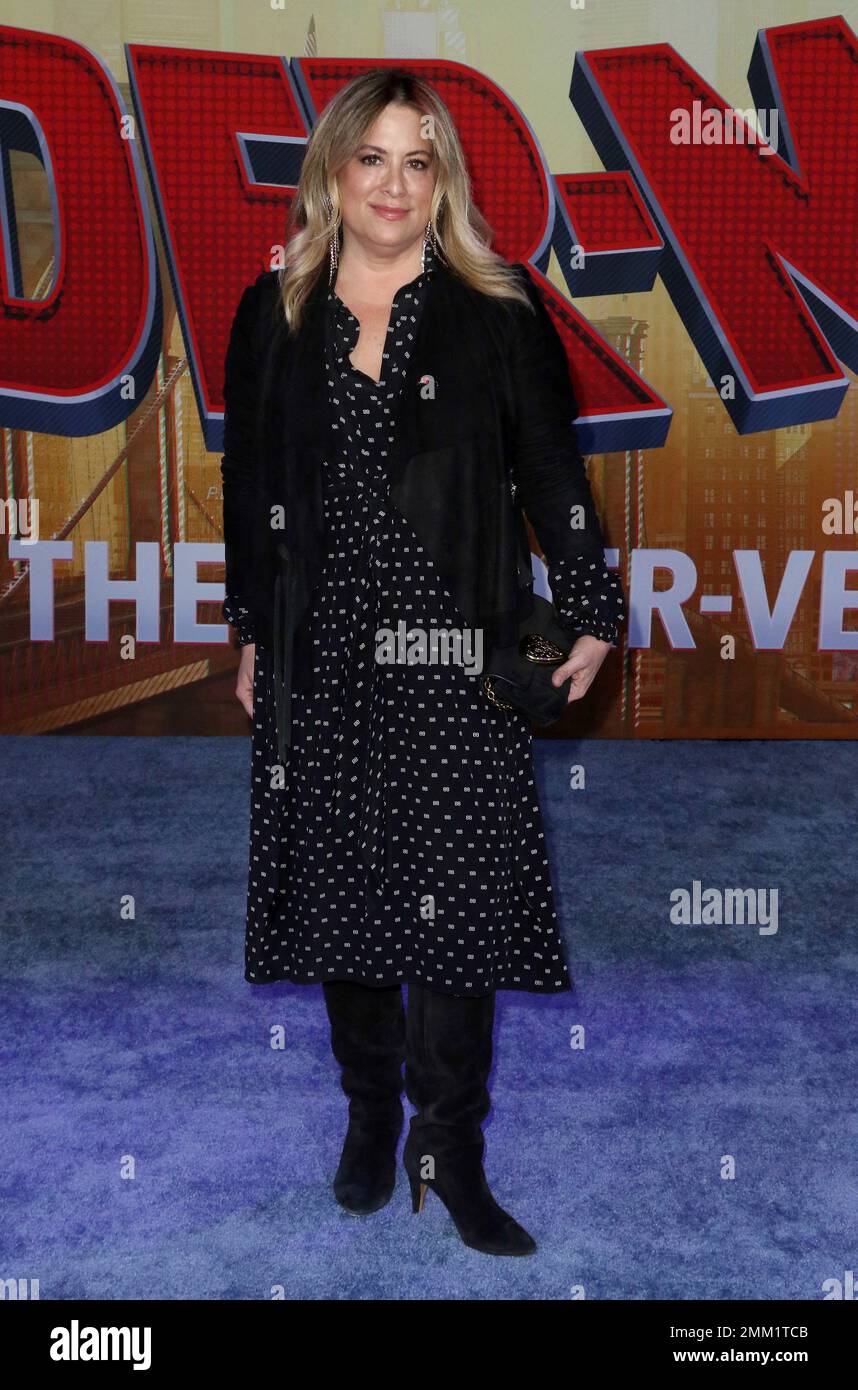 Christina Steinberg arrives at the World Premiere of "Spider-Man: Into ...