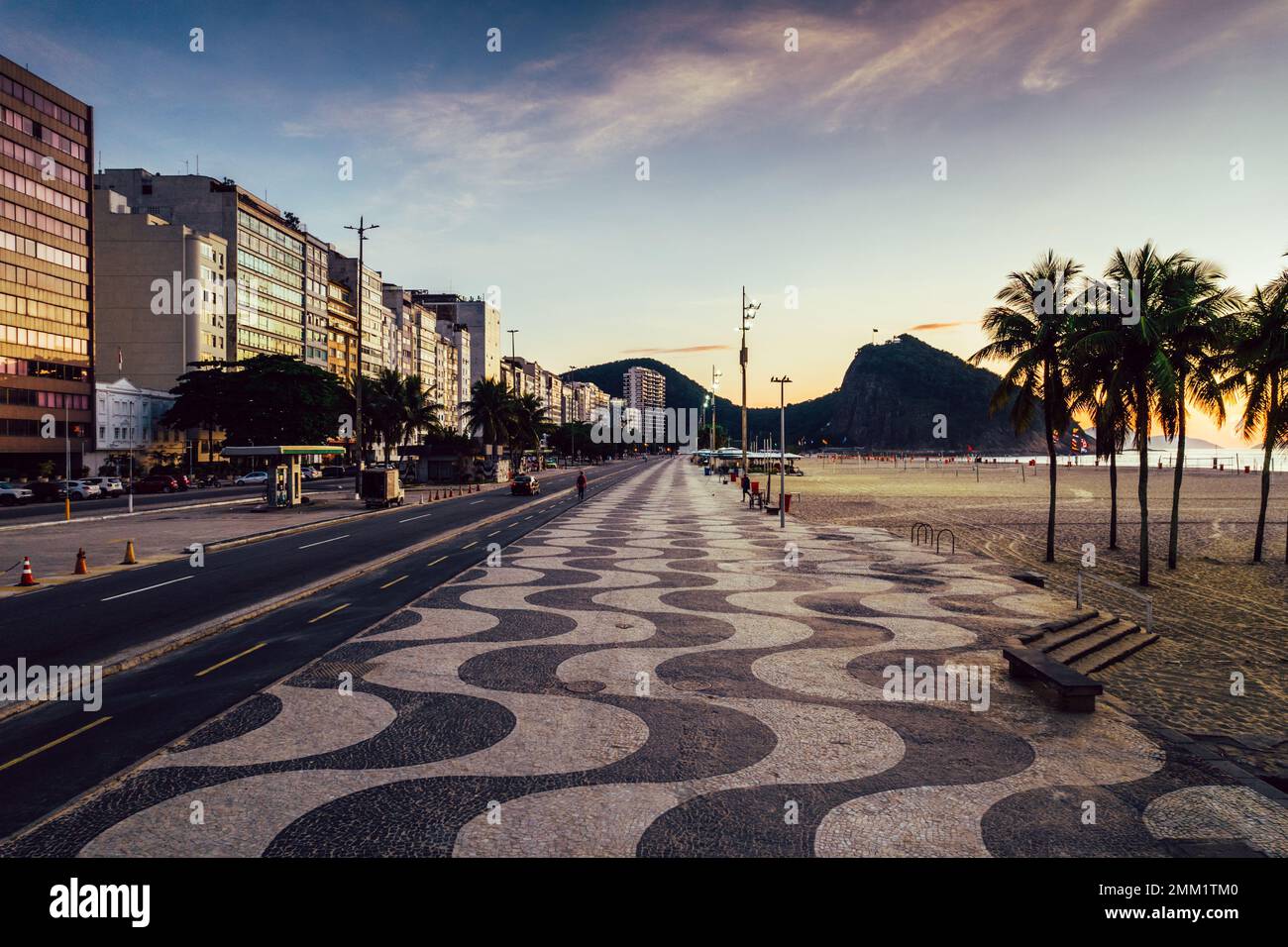 Wave pattern sidewalk copacabana beach hi-res stock photography and ...
