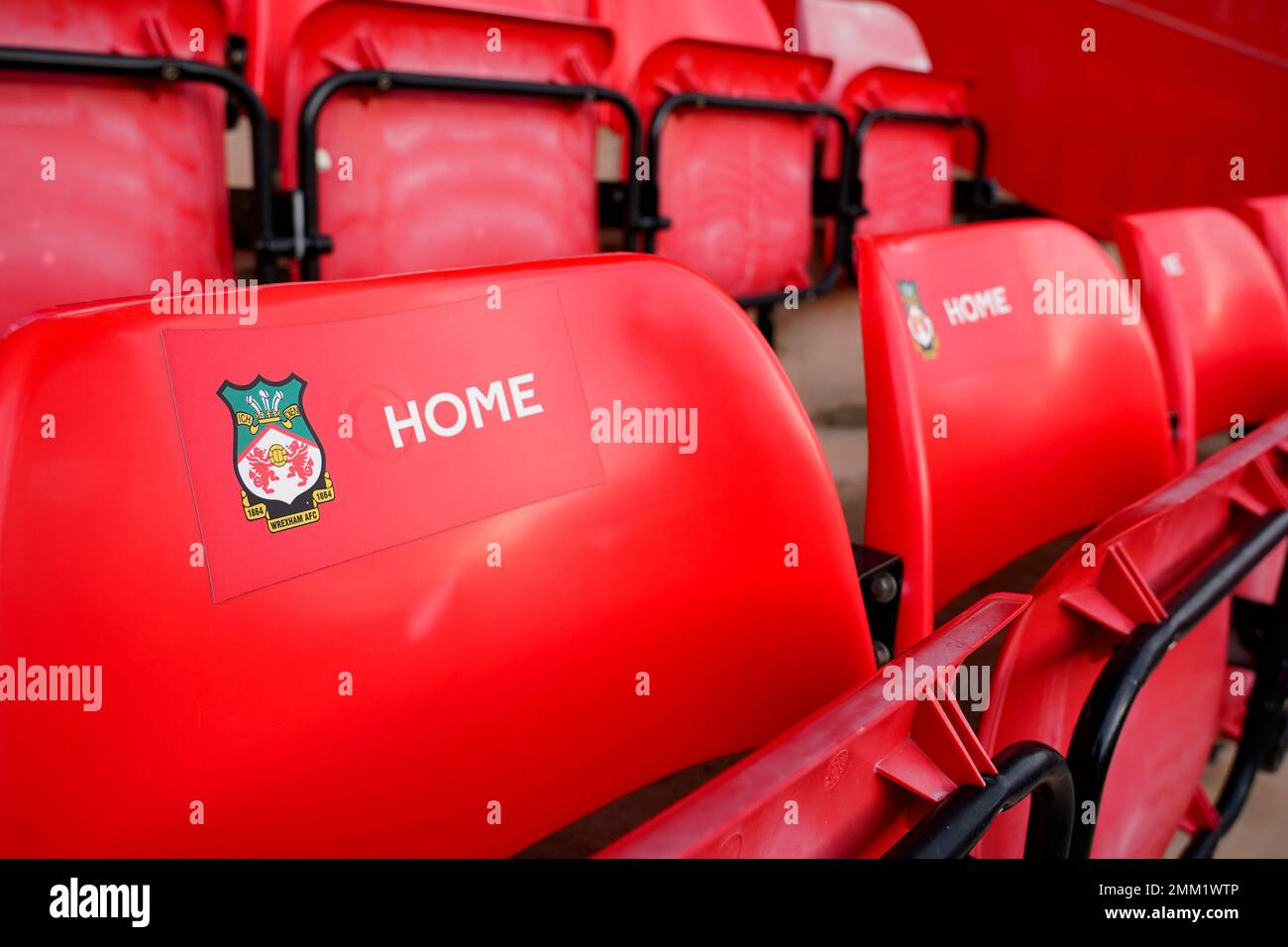 General view of the Racecourse Ground Stadium before the Emirates FA ...