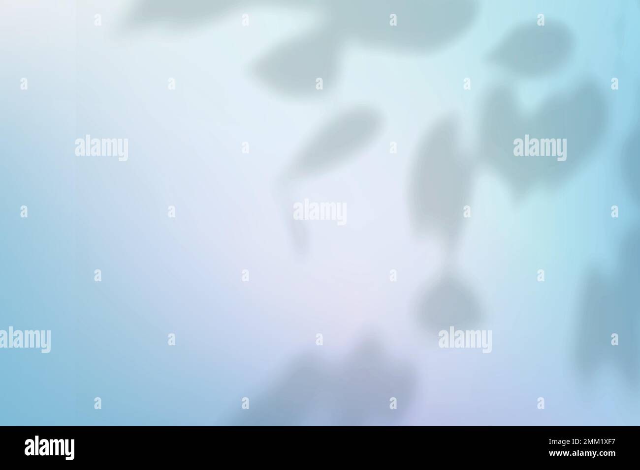 Abstract blue gradient background vector with leaf shadow Stock Vector ...