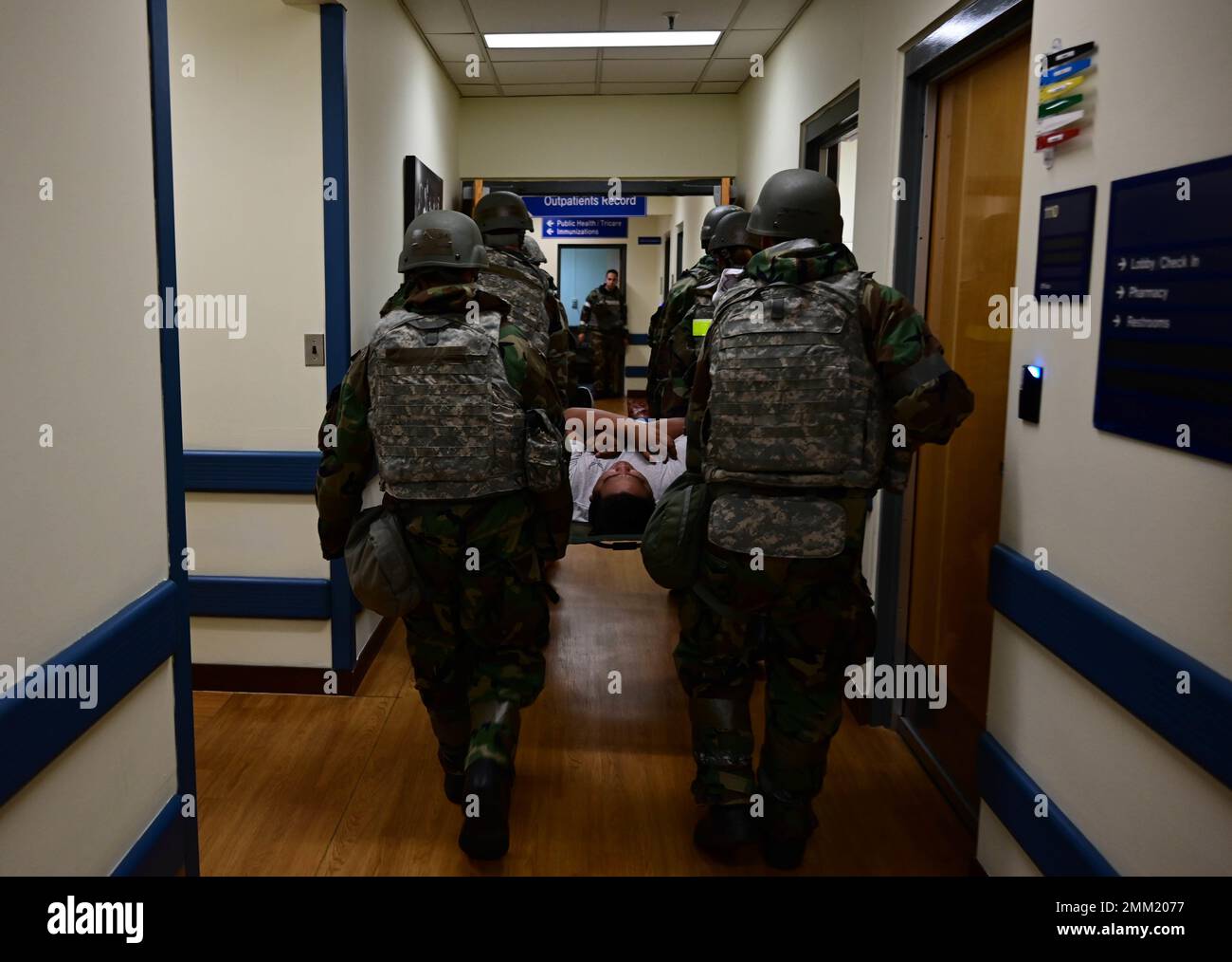 U.S. Air Force Airmen from the 8th Medical Group and 8th Healthcare ...
