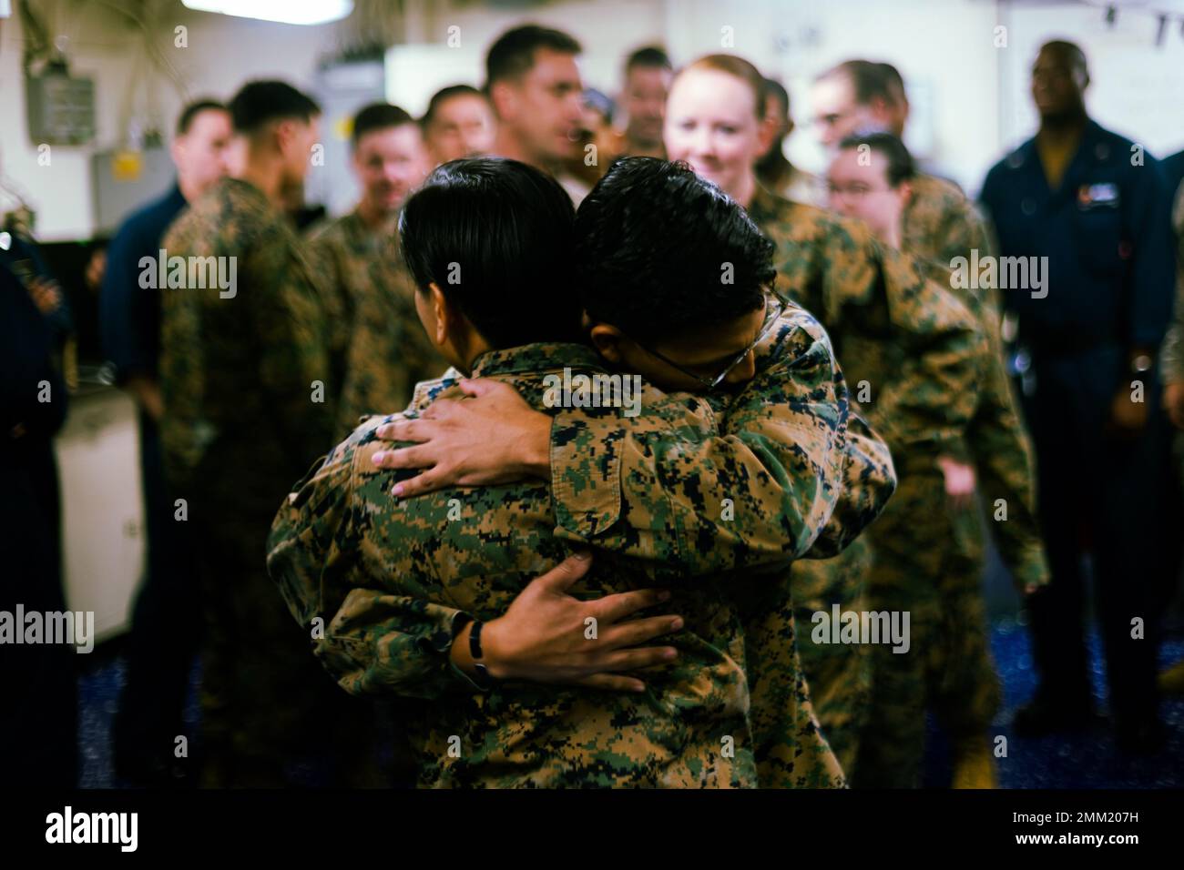 U.S. Navy hospital corpsman 3rd class Jhaziel Arreguin, with Combat ...