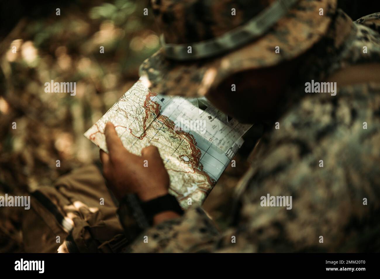 U.S. Marine Corps Lance Cpl. Iybin Delacruzchino, a rifleman with ...