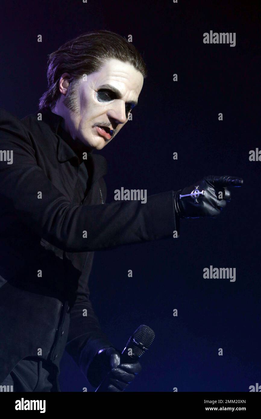 Cardinal Copia with Ghost performs during the A Pale Tour Named Death ...
