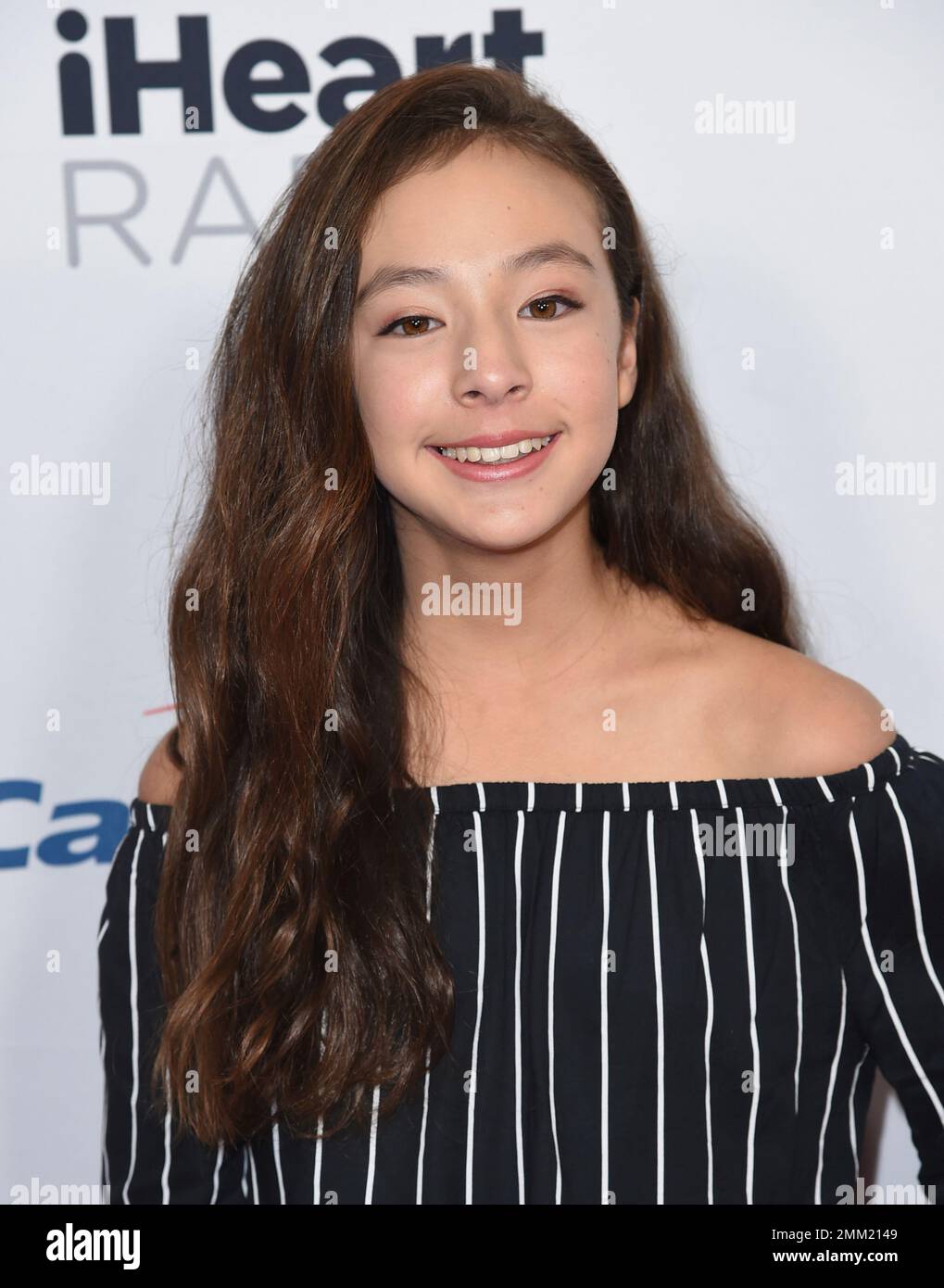 Aubrey Anderson-Emmons arrives at Jingle Ball on Friday, Nov. 30, 2018 ...