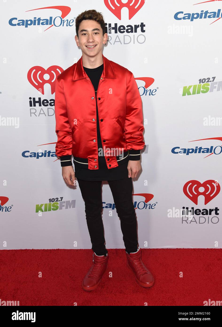 Adam Ian Cohen arrives at Jingle Ball on Friday, Nov. 30, 2018, at The ...