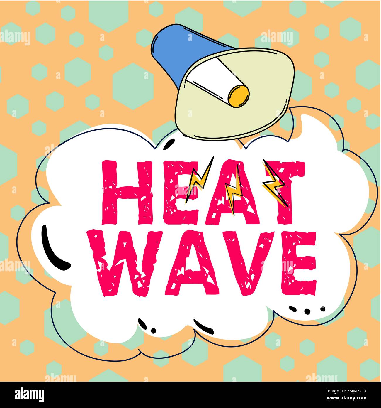 Conceptual caption Heat Wave. Conceptual photo a prolonged period of ...