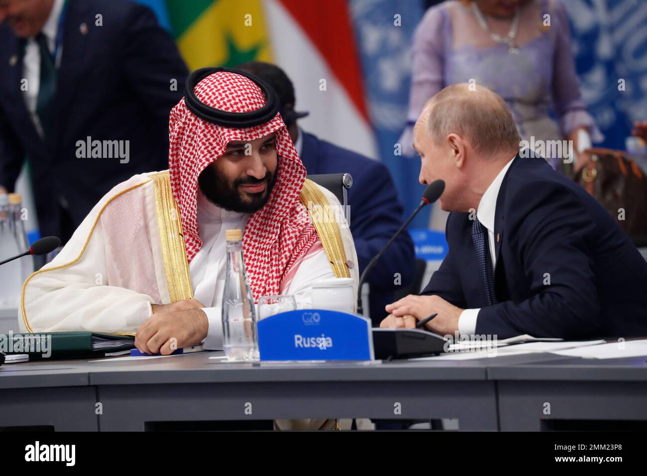 Saudi Arabia Crown Prince Mohammed bin Salman talks with Russia ...