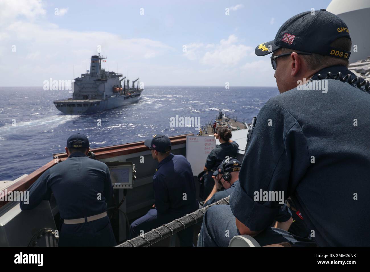 PHILIPPINE SEA (Sept. 13, 2022) – Cmdr. Grant Bryan, commanding officer ...