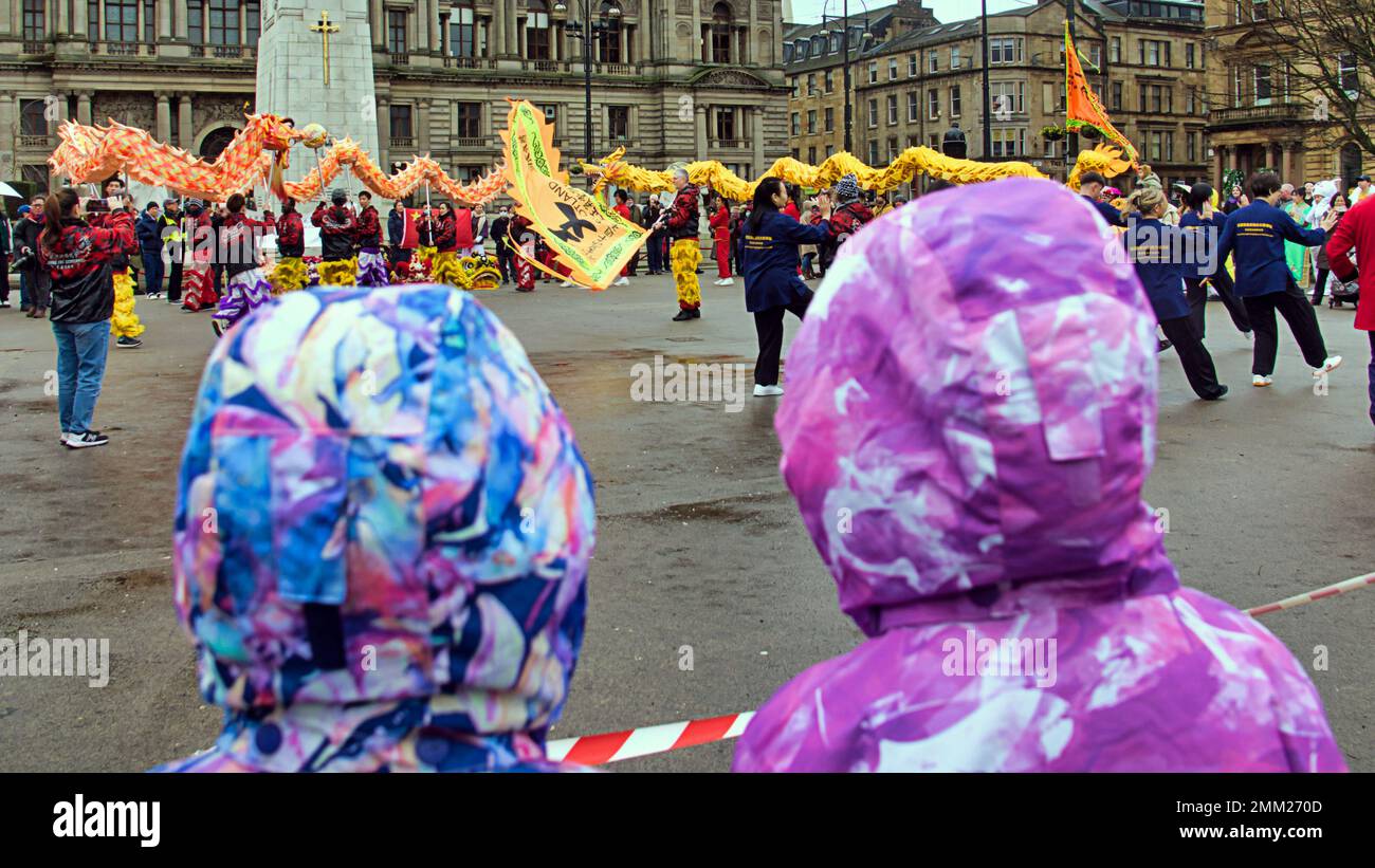 Glasgow, Scotland, UK 29th January, 2023. Year of the Rabbit ...