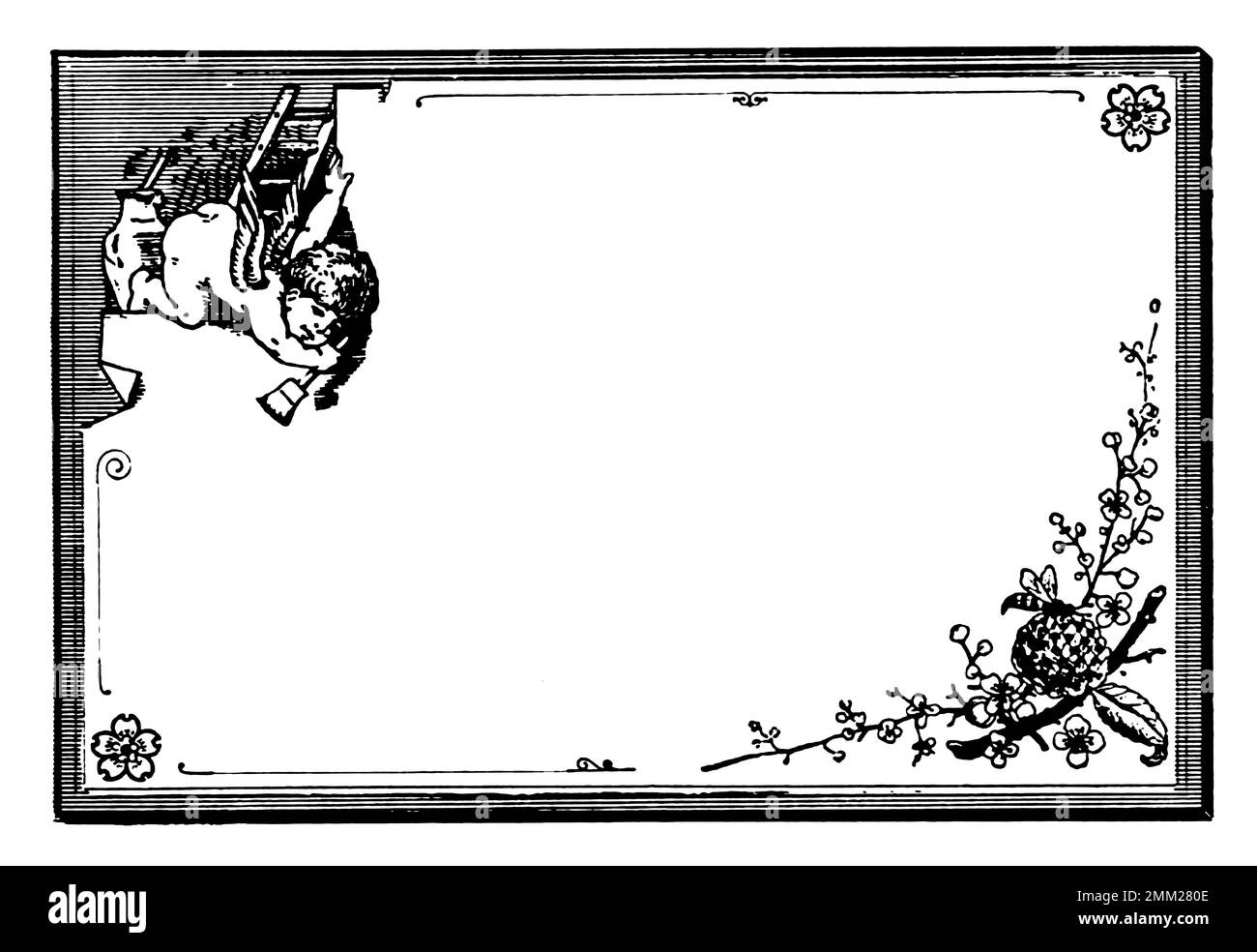 Page Borders Cherubs