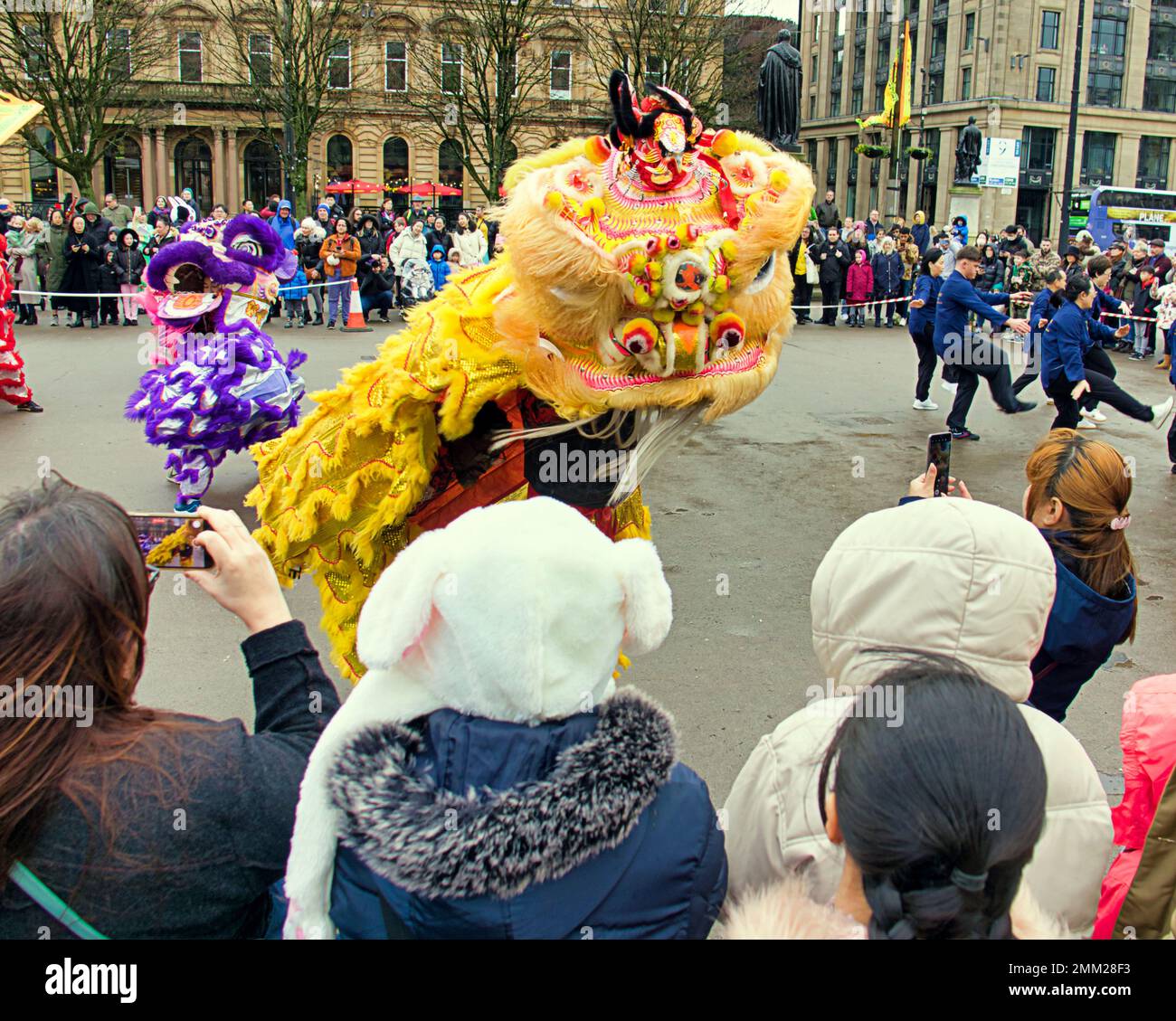 Glasgow, Scotland, UK 29th January, 2023. Year of the Rabbit ...