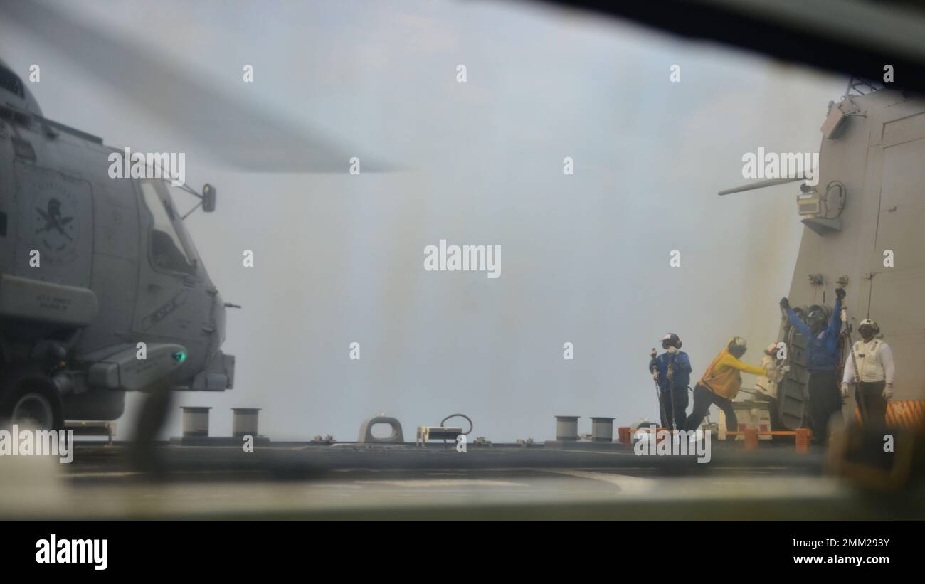 WESTERN ATLANTIC OCEAN (Sept. 13, 2022) Sailors aboard the Arleigh ...