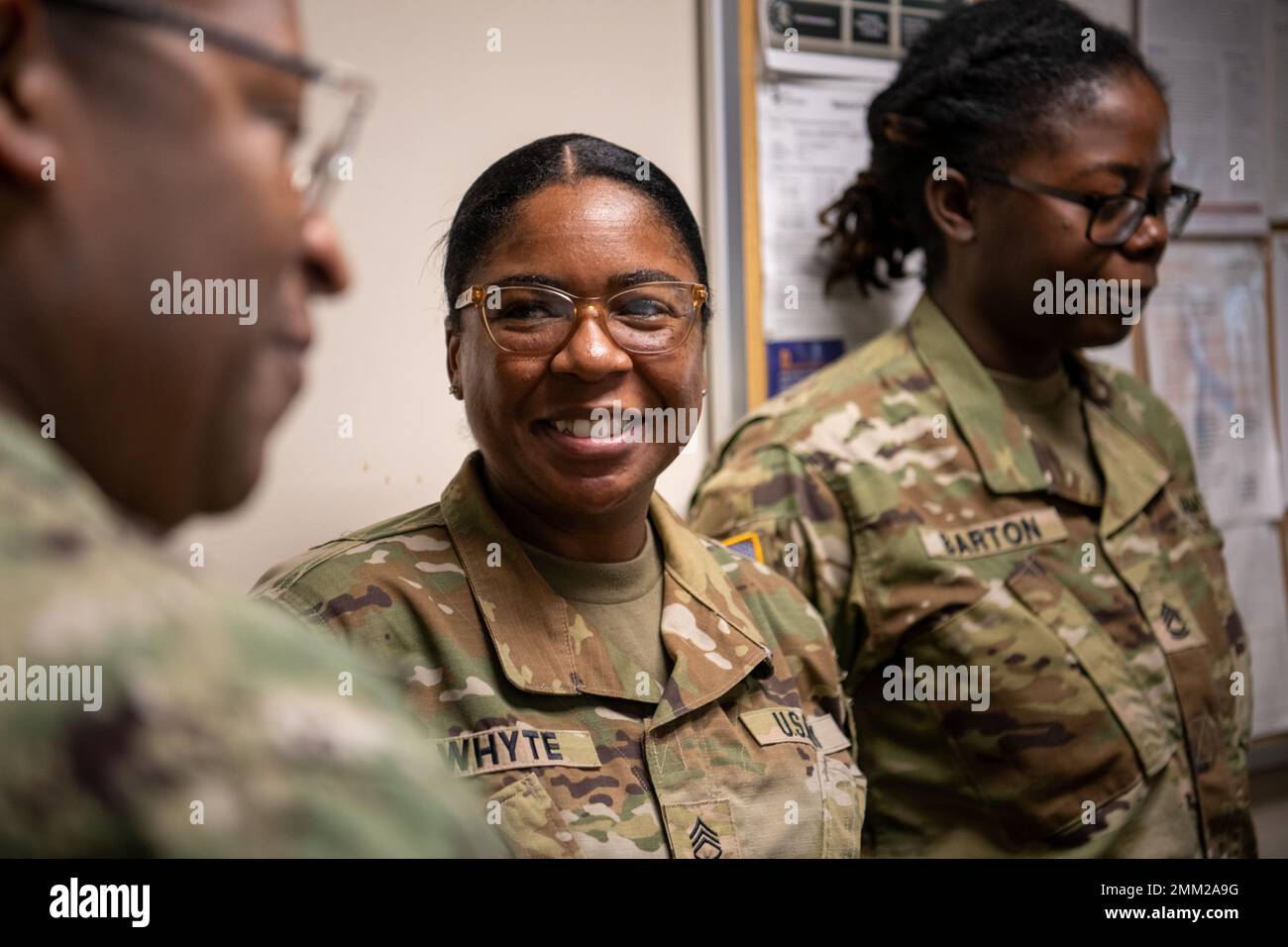 U.S. Navy Fleet Master Chief Donald O. Myrick, command senior enlisted ...