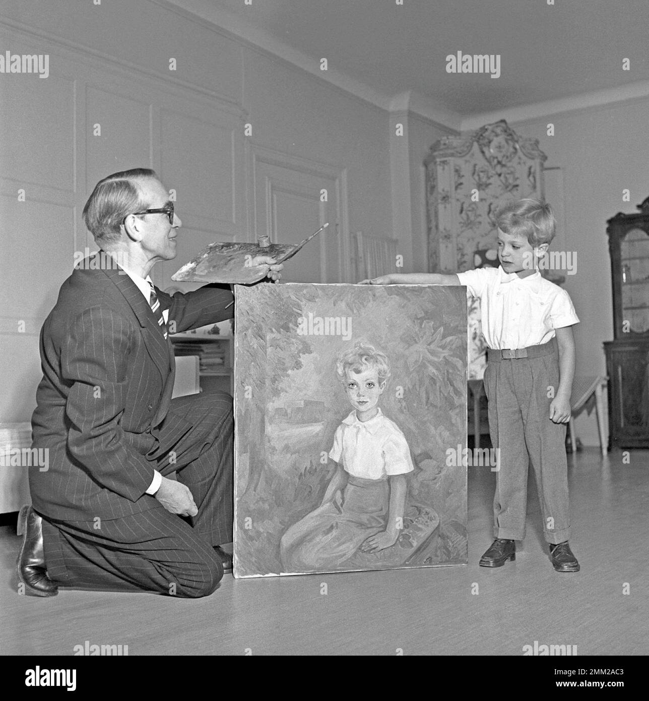 König carl xvi gustaf von schweden Black and White Stock Photos ...