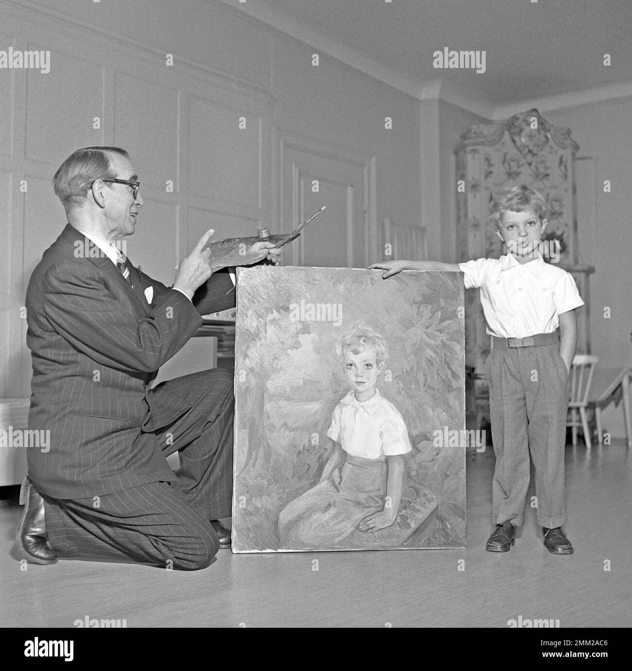 Carl XVI Gustaf, King of Sweden. Born 30 april 1946. Pictured with ...