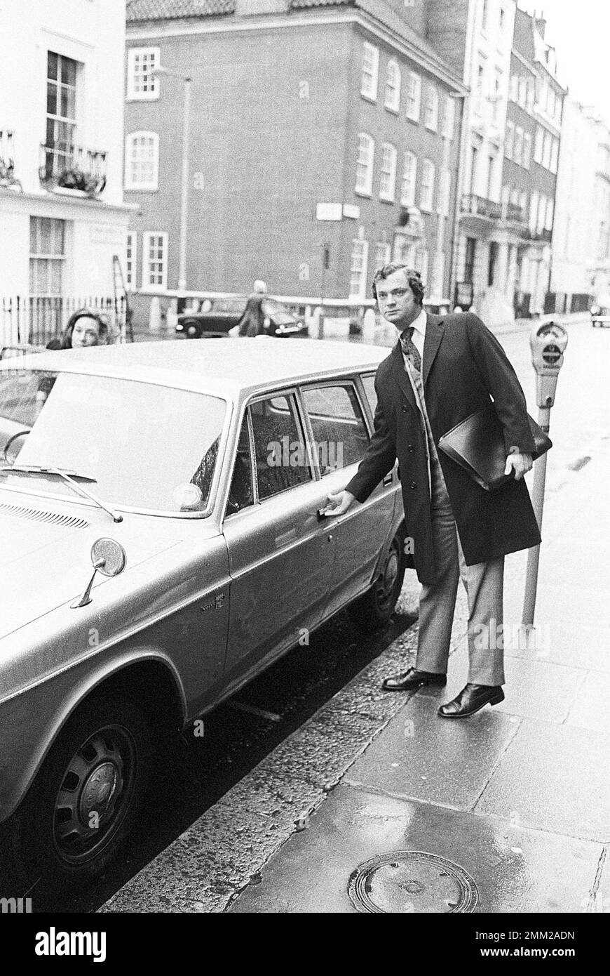 Carl XVI Gustaf, King of Sweden. Born 30 april 1946. While in London ...