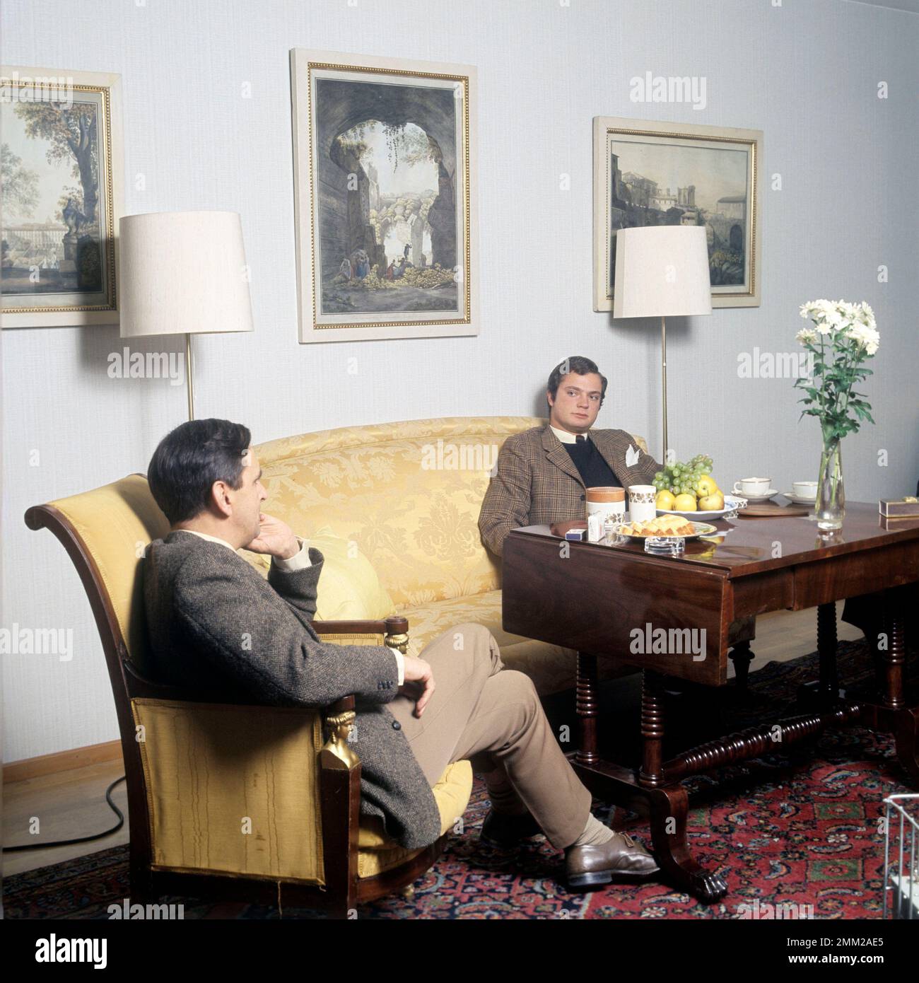 Carl XVI Gustaf, King of Sweden. Born 30 april 1946. Pictured while ...