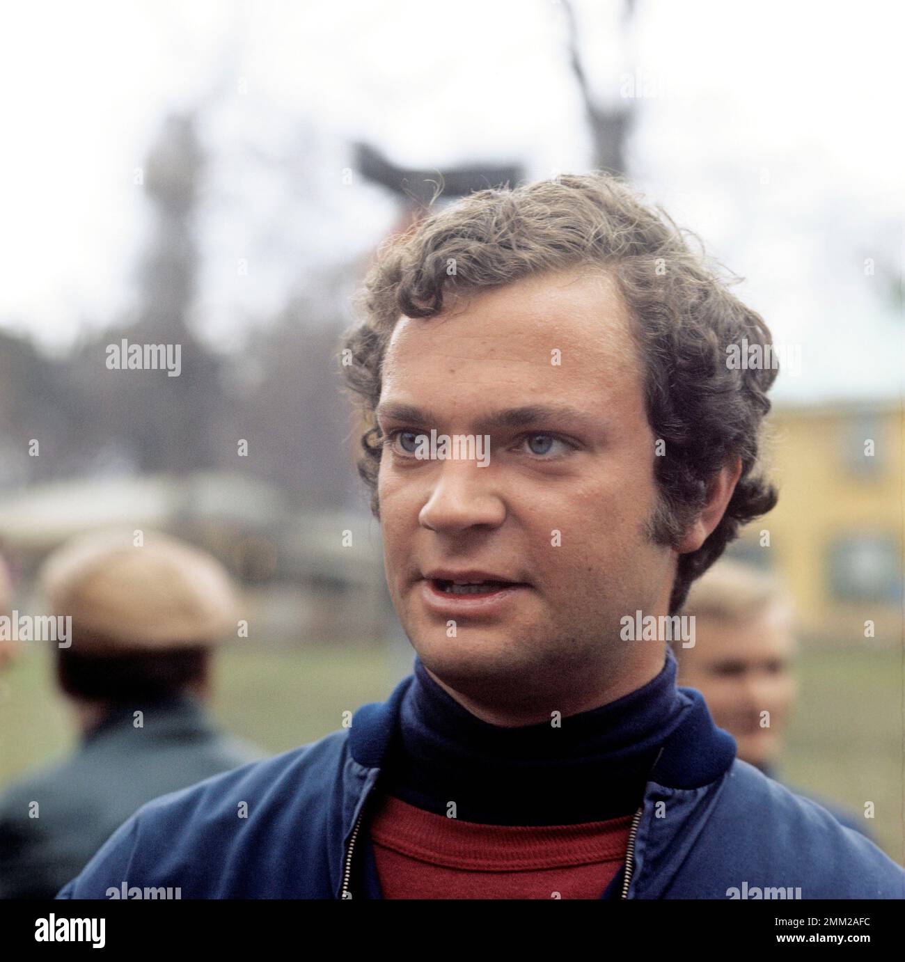 Carl XVI Gustaf, King of Sweden. Born 30 april 1946. 1971 Stock Photo ...