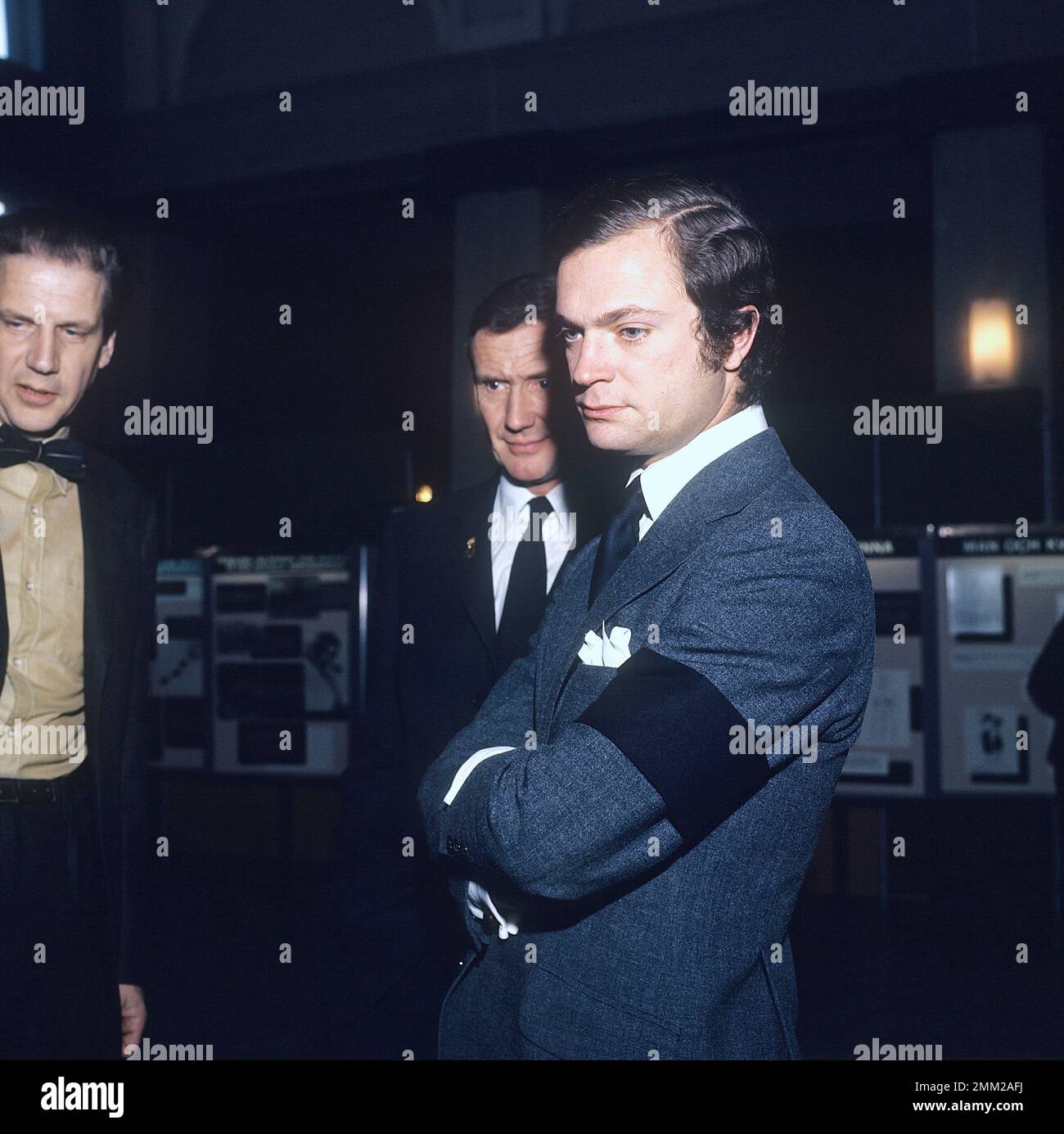 Carl XVI Gustaf, King of Sweden. Born 30 april 1946. 1973 Stock Photo ...