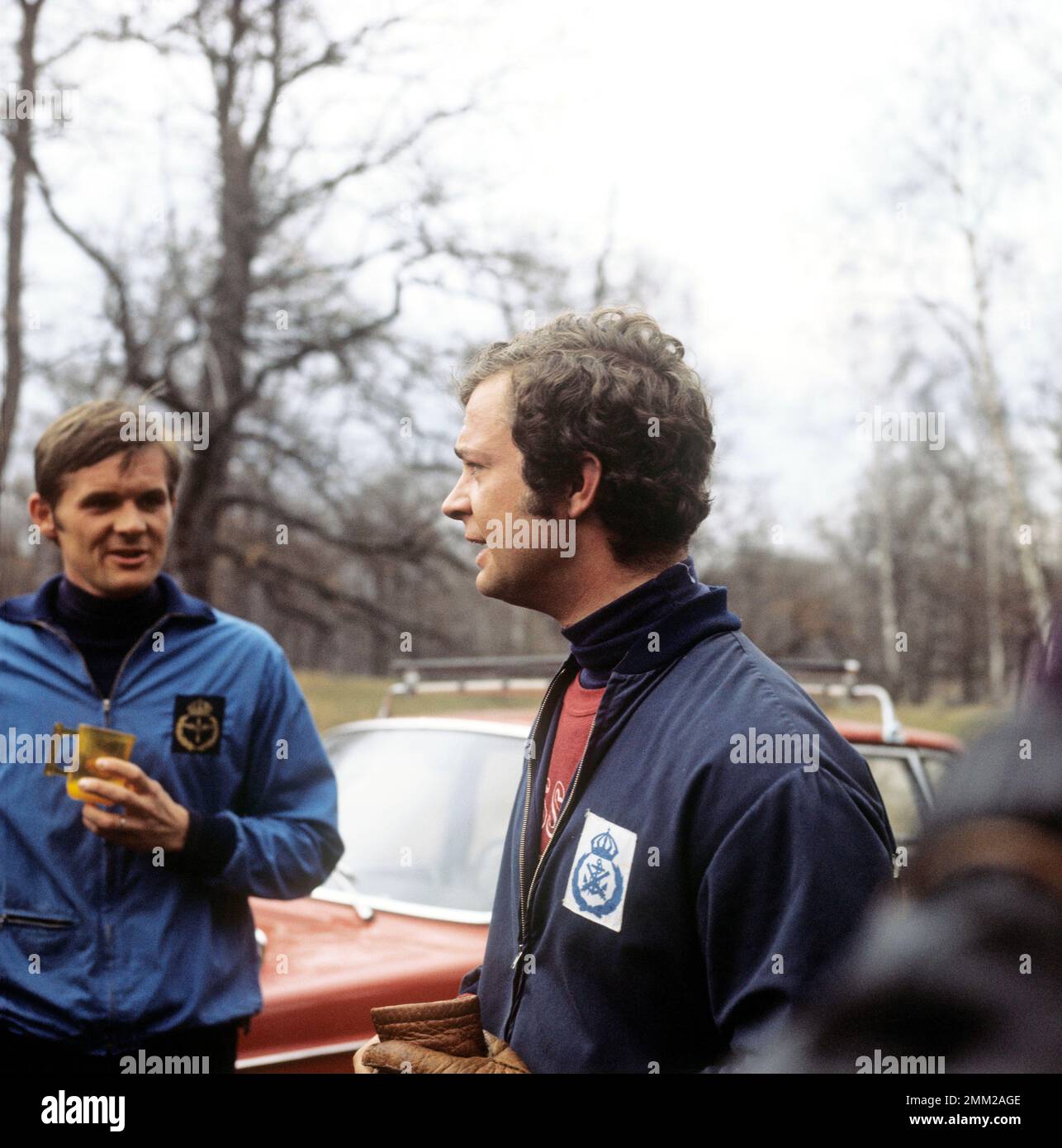 Carl XVI Gustaf, King of Sweden. Born 30 april 1946. 1971 Stock Photo ...