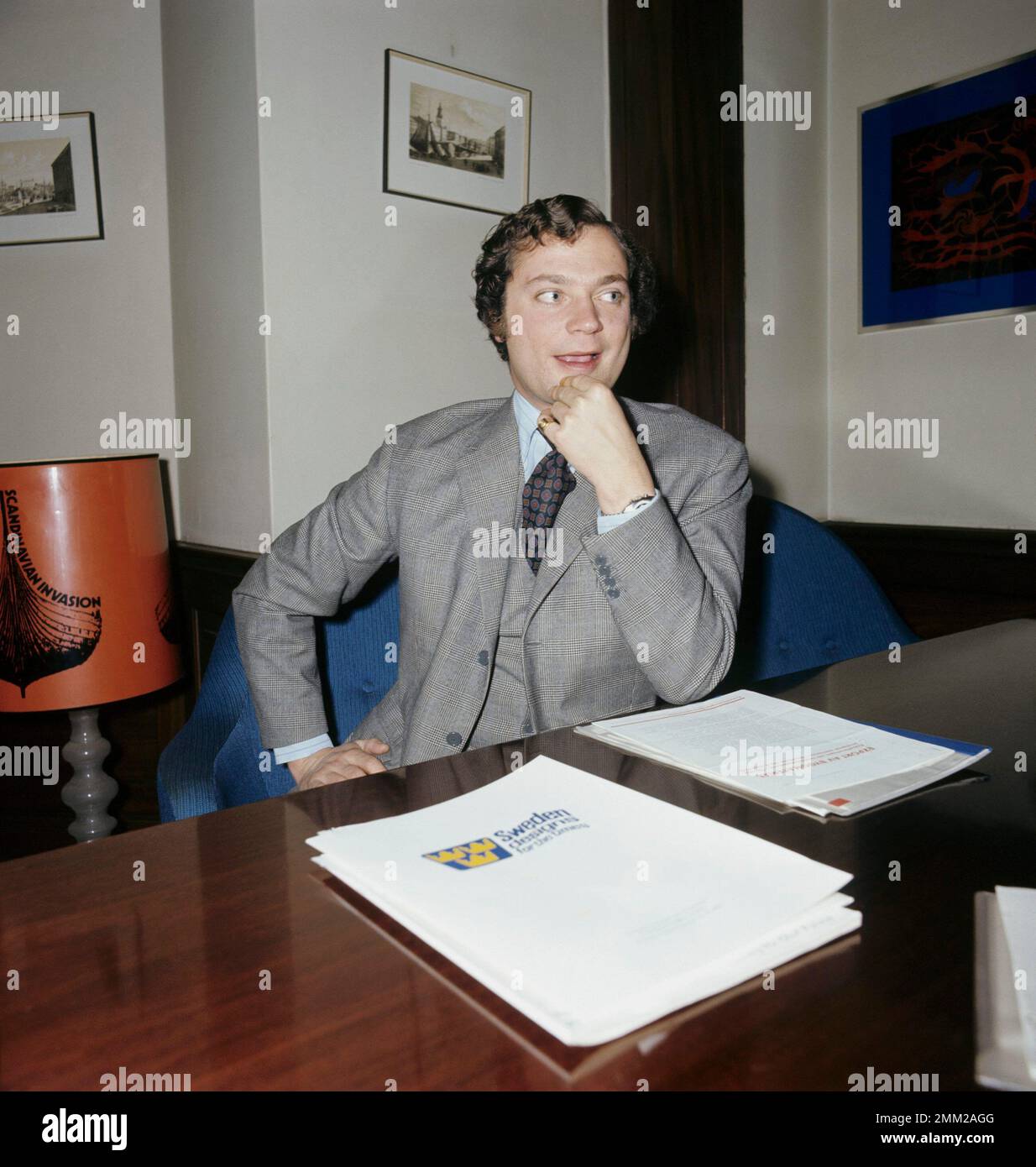 Carl XVI Gustaf, King of Sweden. Born 30 april 1946. Pictured 1972 in ...