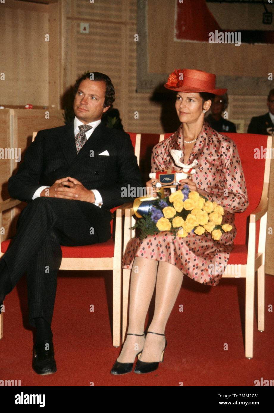 Crownprince carl xvi gustav hi-res stock photography and images - Alamy