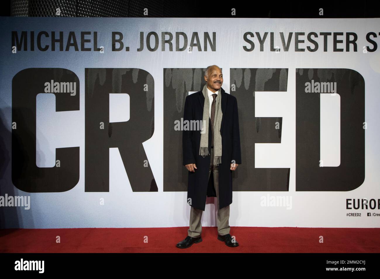 Actor John Conteh poses for photographers upon arrival at the premiere ...