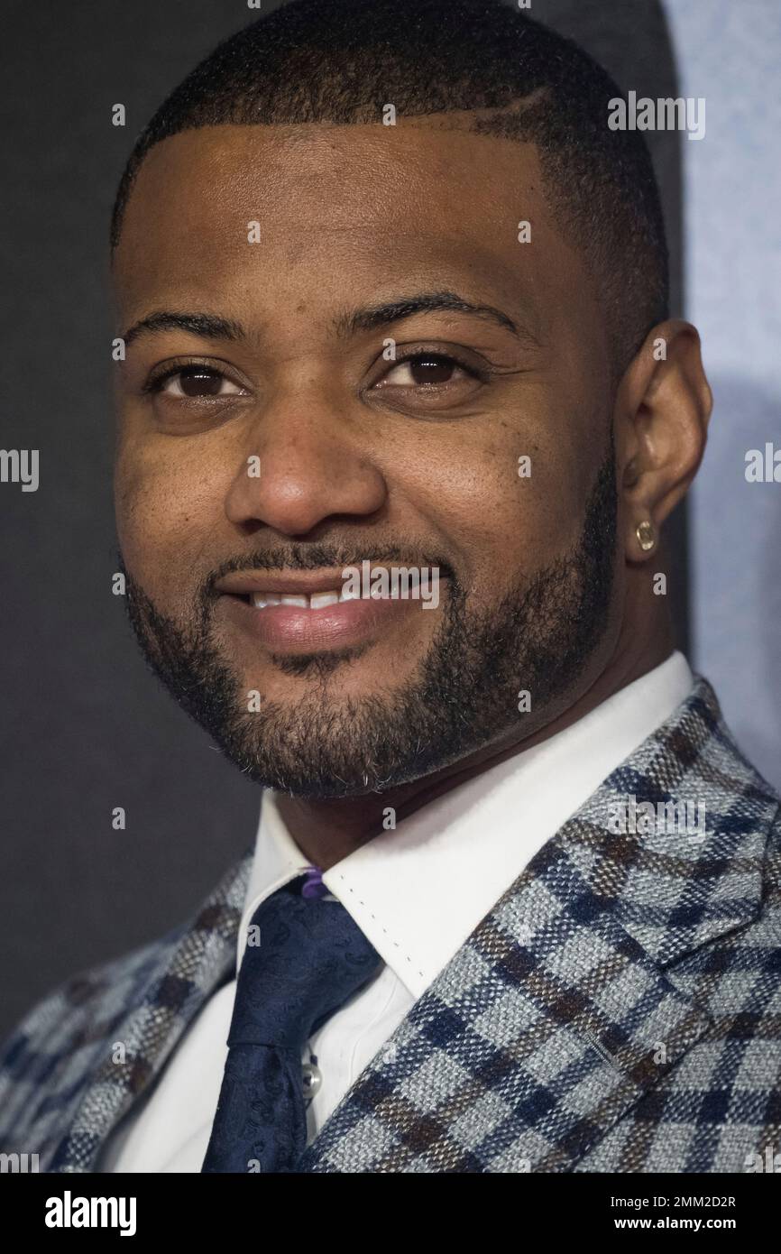 Jonathan Gill poses for photographers upon arrival at the premiere of ...