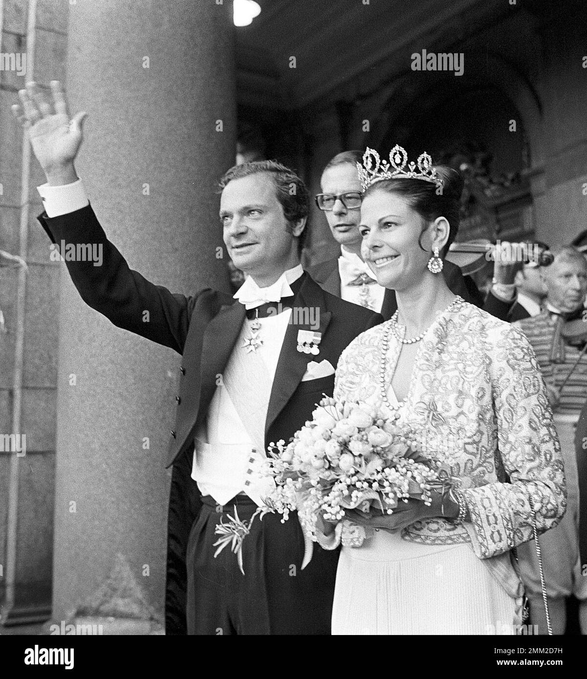 Wedding of Carl XVI Gustaf and Silvia Sommerlath. Carl XVI Gustaf, King of Sweden. Born 30 april ...