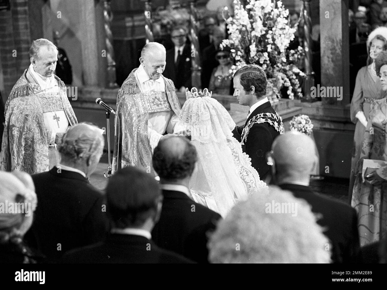 Wedding of Carl XVI Gustaf and Silvia Sommerlath. Carl XVI Gustaf, King ...