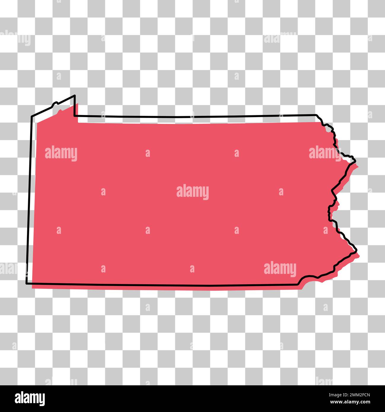 Philadelphia county map Stock Vector Images - Alamy