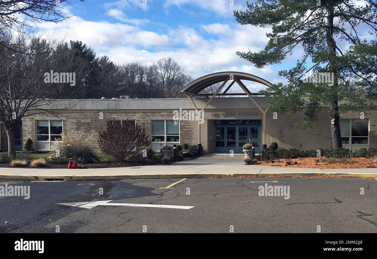 This photo shows the Ox Ridge Elementary School Tuesday, Nov. 27, 2018 ...