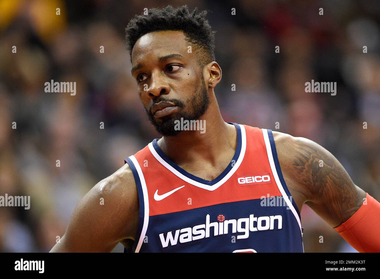 Washington Wizards forward Jeff Green (32) stands on the court during ...