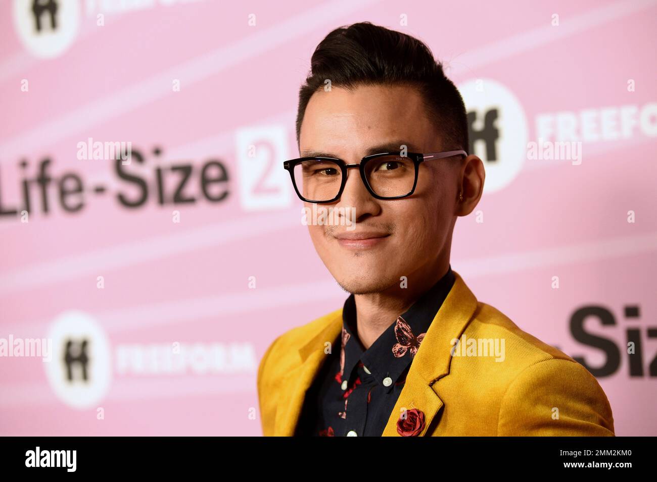 Hank Chen arrives at the world premiere of "Life-Size 2" at the ...