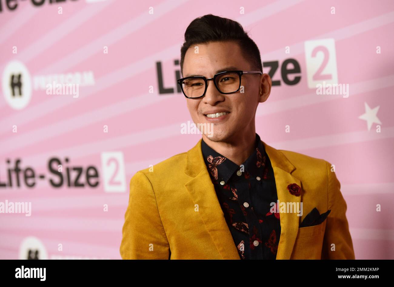 Hank Chen arrives at the world premiere of "Life-Size 2" at the ...