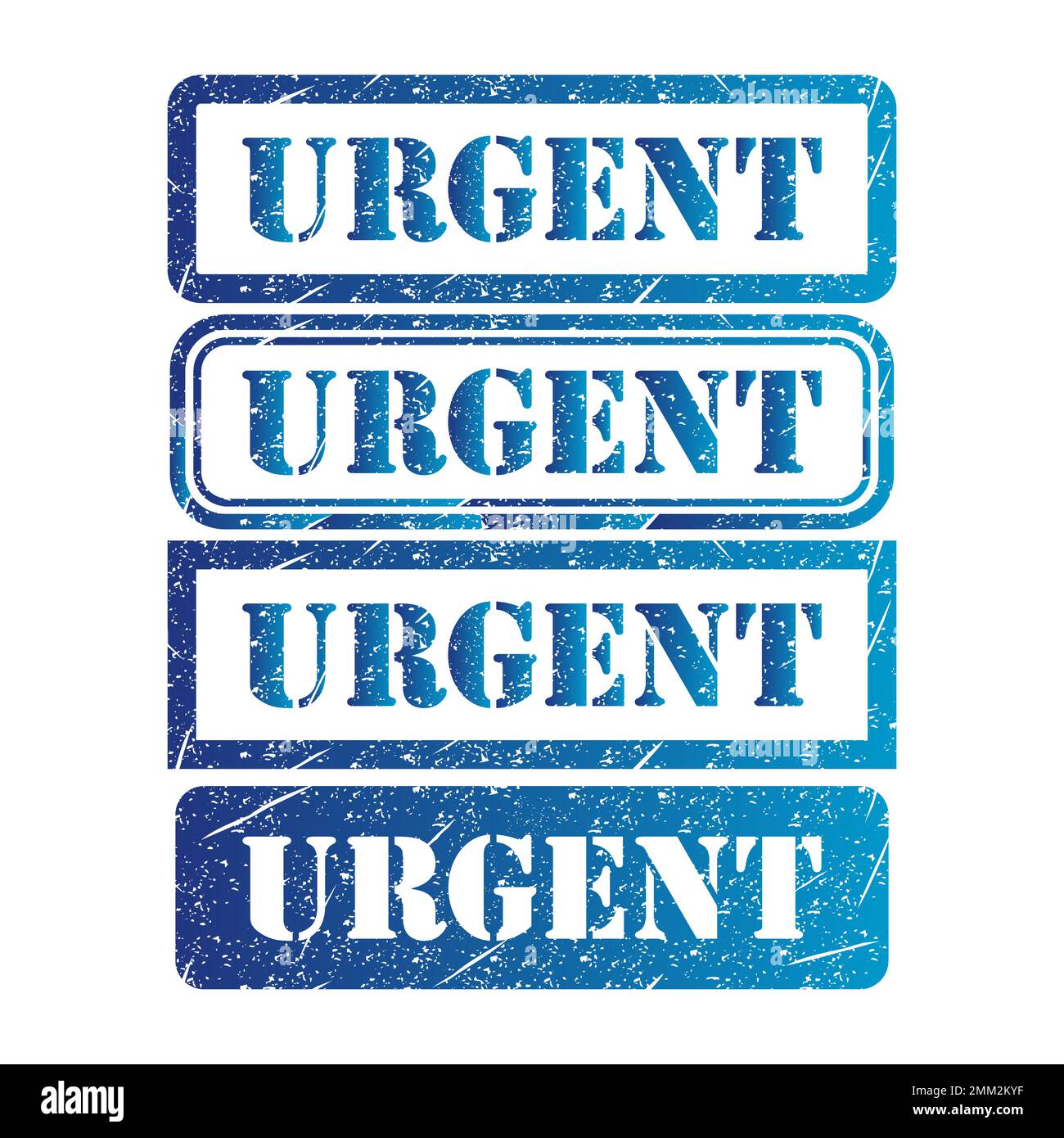 Set of Urgent stamp symbol, label sticker sign button, text banner ...