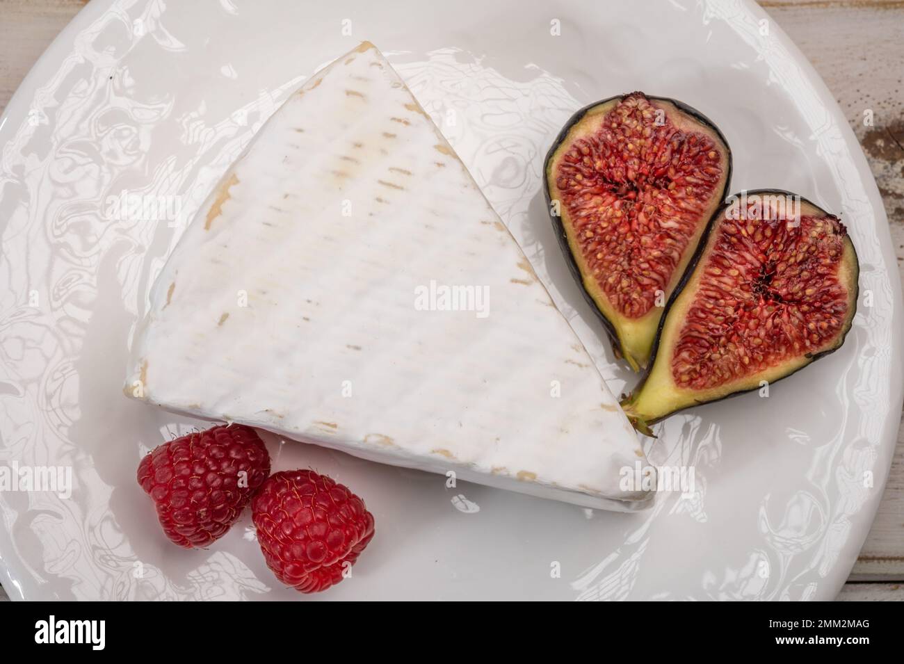 Cheese collection, French brie de Meaux cheese from Seine-et-Marne ...