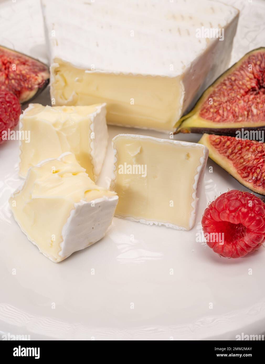 Cheese collection, French brie de Meaux cheese from Seine-et-Marne ...